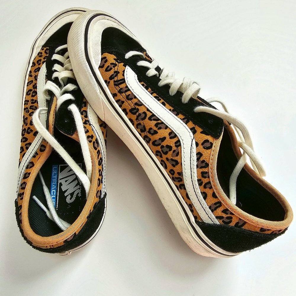 Vans Leopard Print, Limited Edition Vans Shoes - Gem